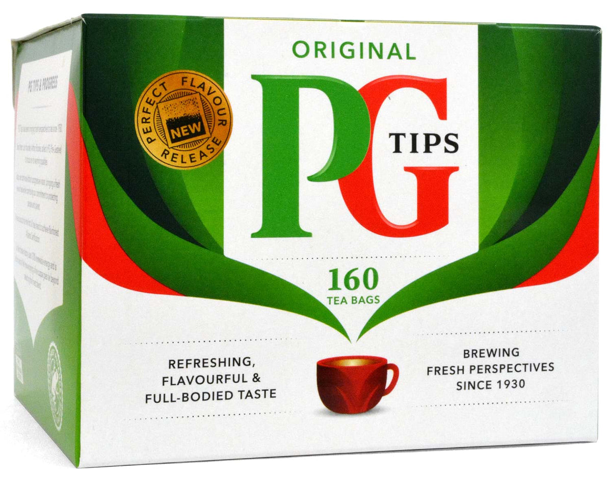 PG Tips Original Tea Bags 160 — The Scottish and Irish Store