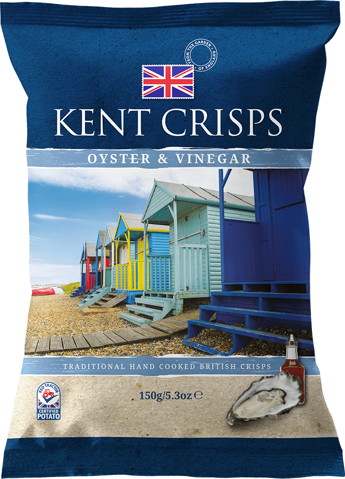 Kent Crisps Oyster & Vinegar 40g — The Scottish and Irish Store