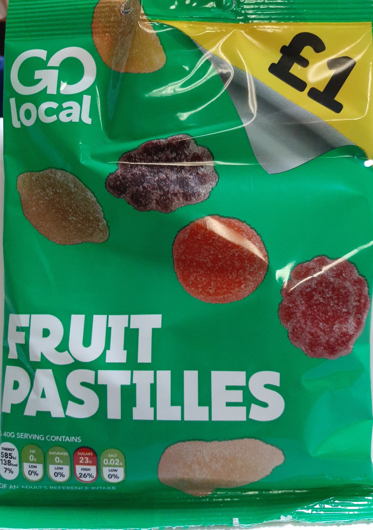 Go Local Fruit Pastilles 130g — The Scottish and Irish Store