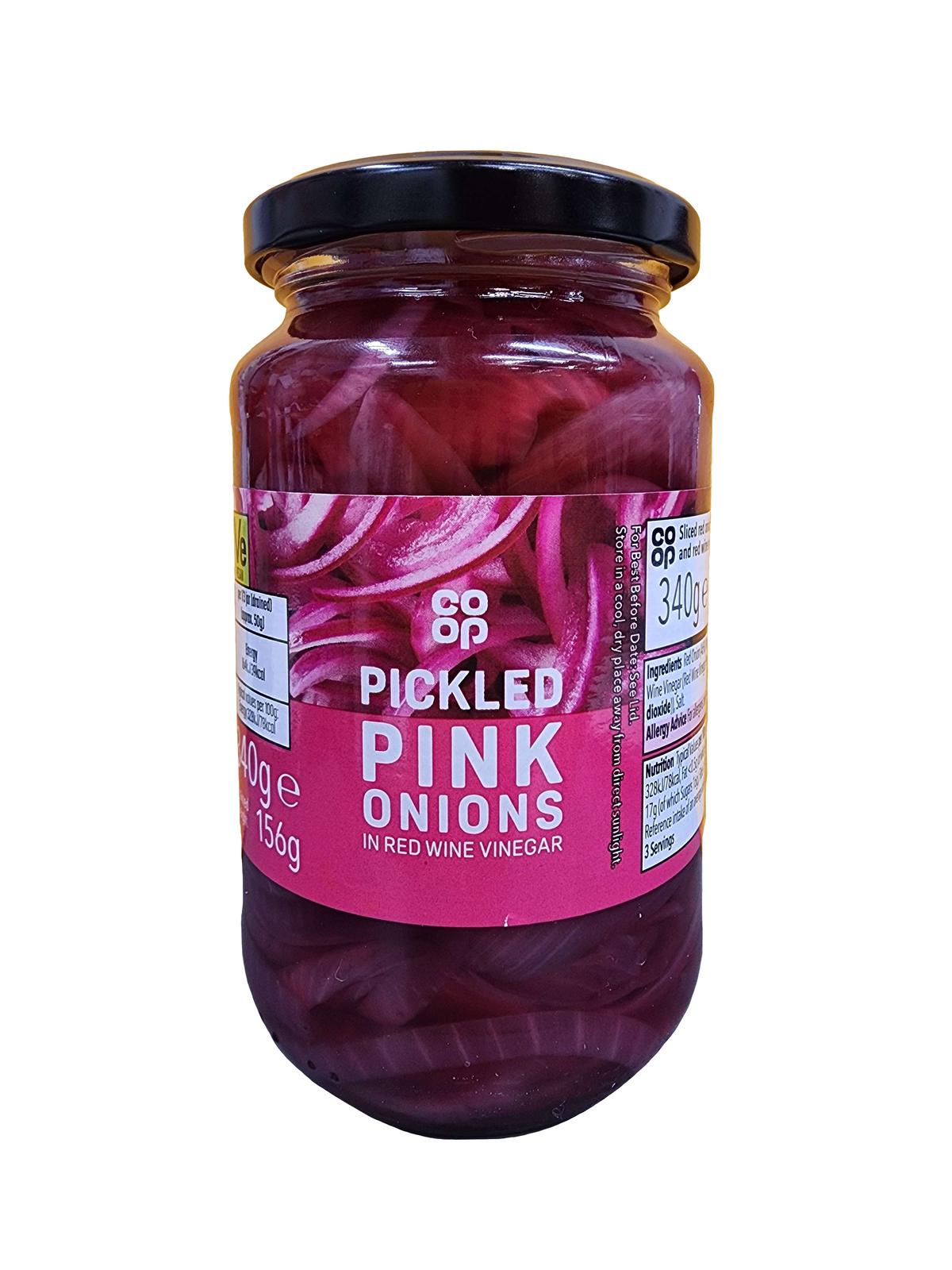 Co op Pink Pickled Onions 340g — The Scottish and Irish Store