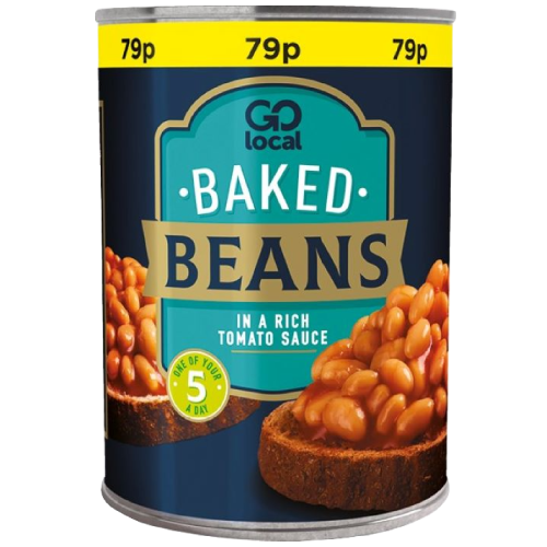 Go Local Baked Beans 400g — The Scottish and Irish Store