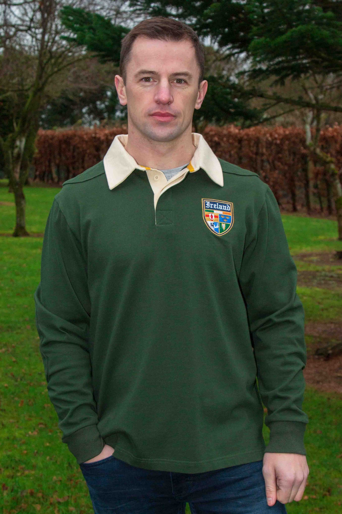 Retro Irish Rugby Shirt — The Scottish and Irish Store