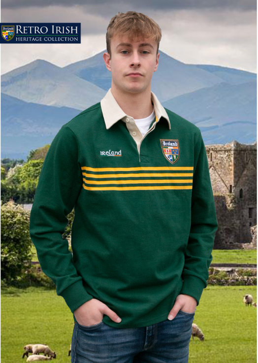 Retro Irish Rugby Shirt — The Scottish and Irish Store