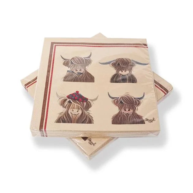 MCMOO FAMILY PAPER NAPKINS (20) — The Scottish and Irish Store