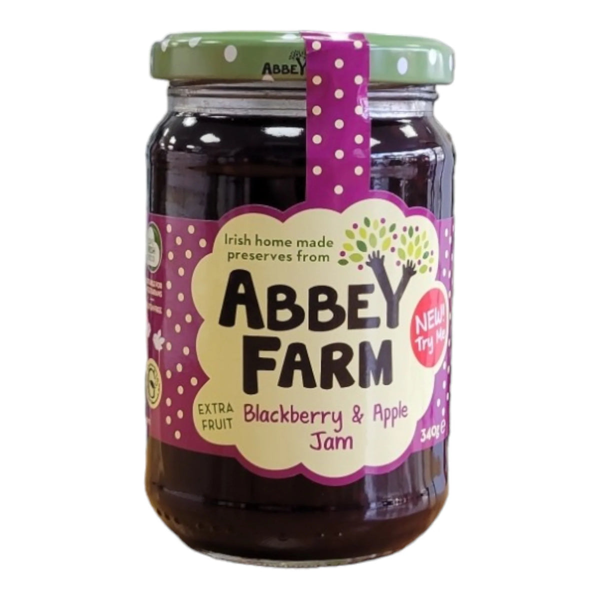 Abbey Farm Blackberry and Apple Jam 340g — The Scottish and Irish Store