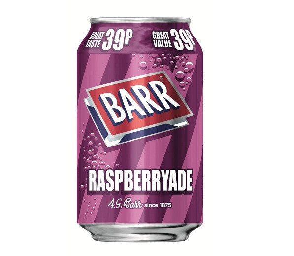 Barr Raspberryade 330ml — The Scottish and Irish Store