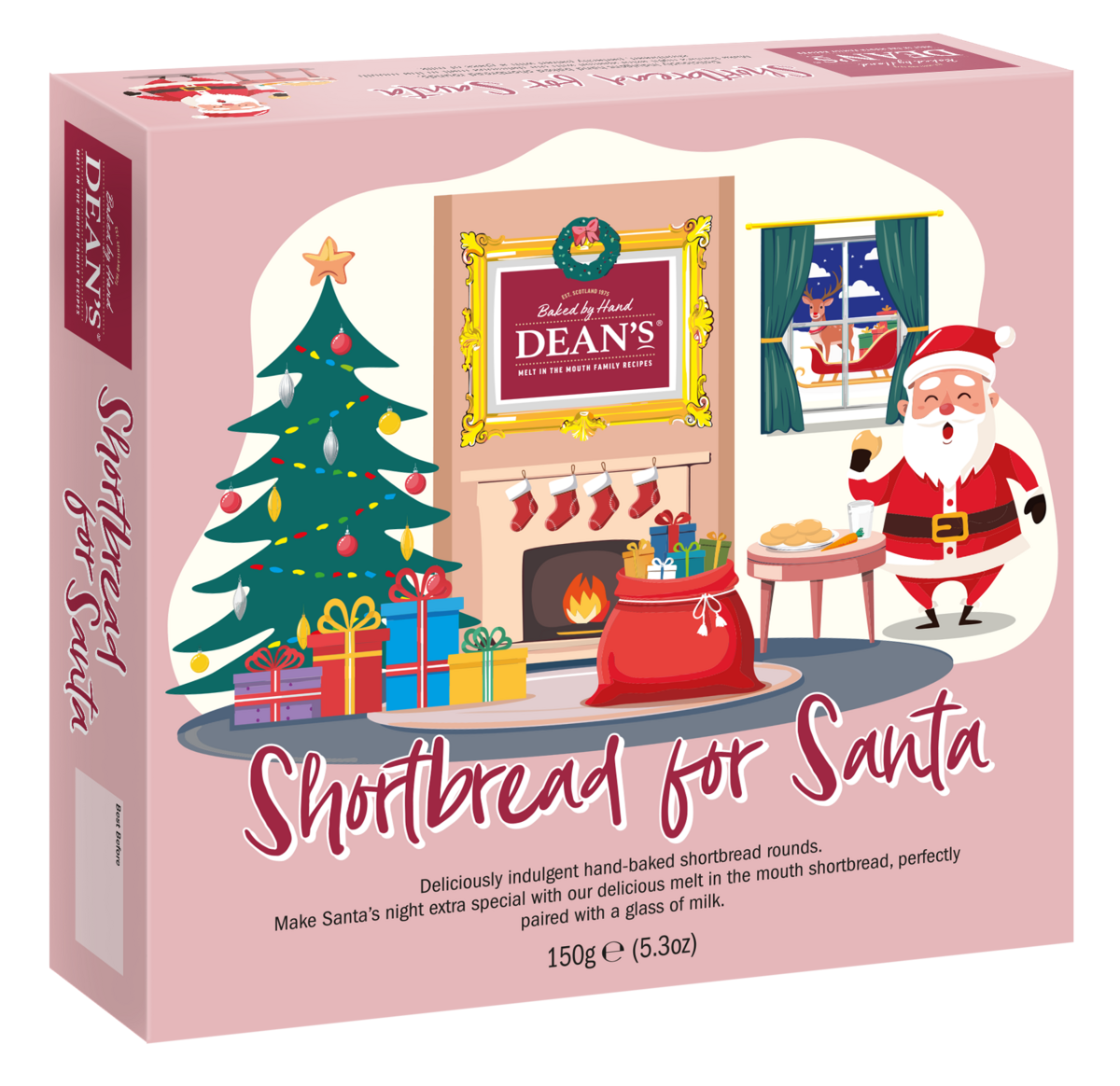 Dean's Shortbread for Santa 150g — The Scottish and Irish Store