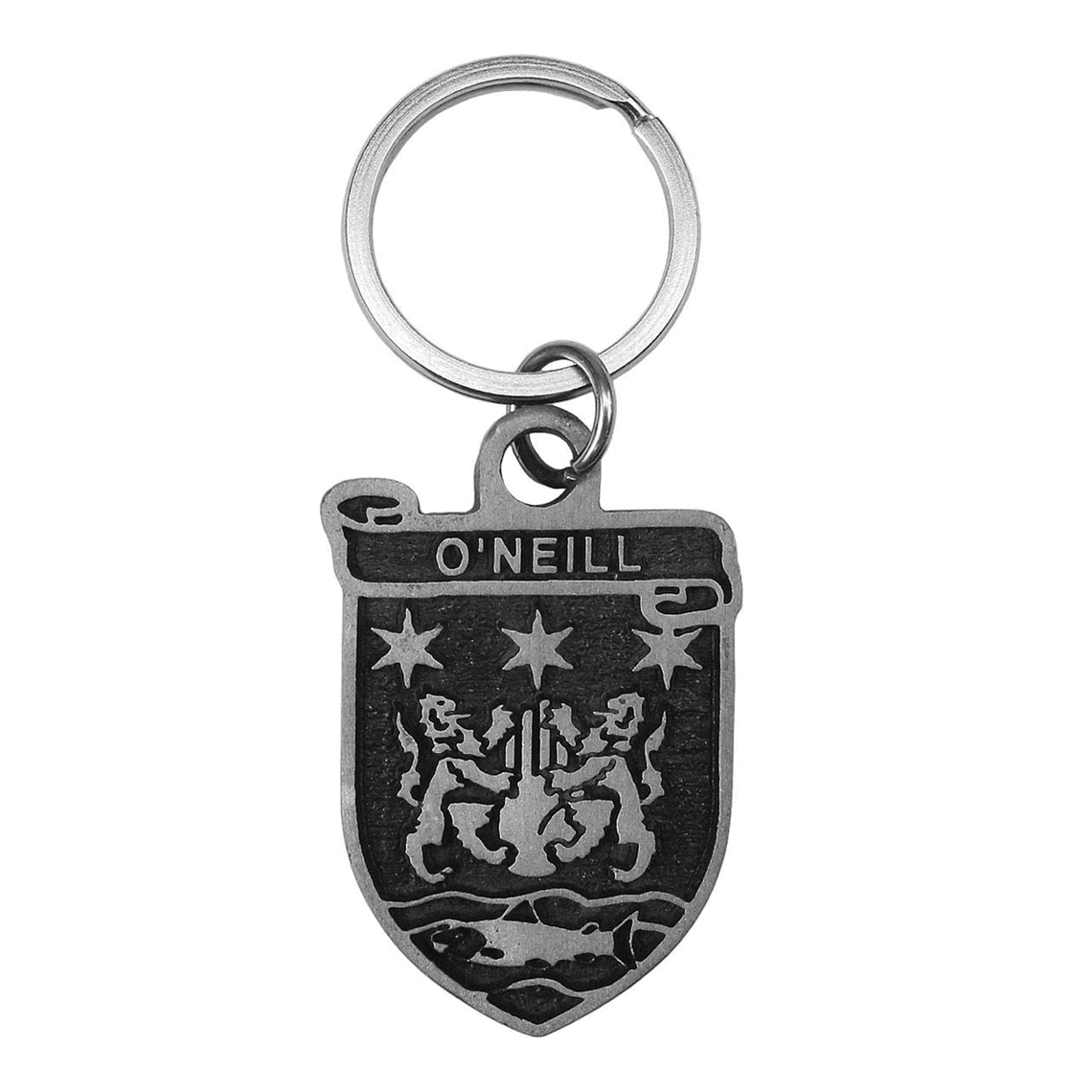 Irish Coat of Arms Pewter Key Chain — The Scottish and Irish Store