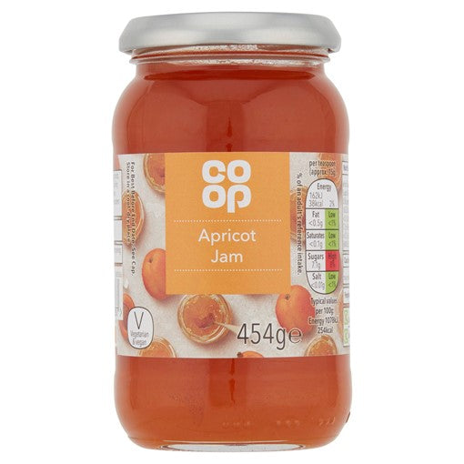 Co Op Apricot Jam 420g — The Scottish and Irish Store