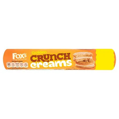 Fox's Golden Crunch Creams 200g — The Scottish and Irish Store