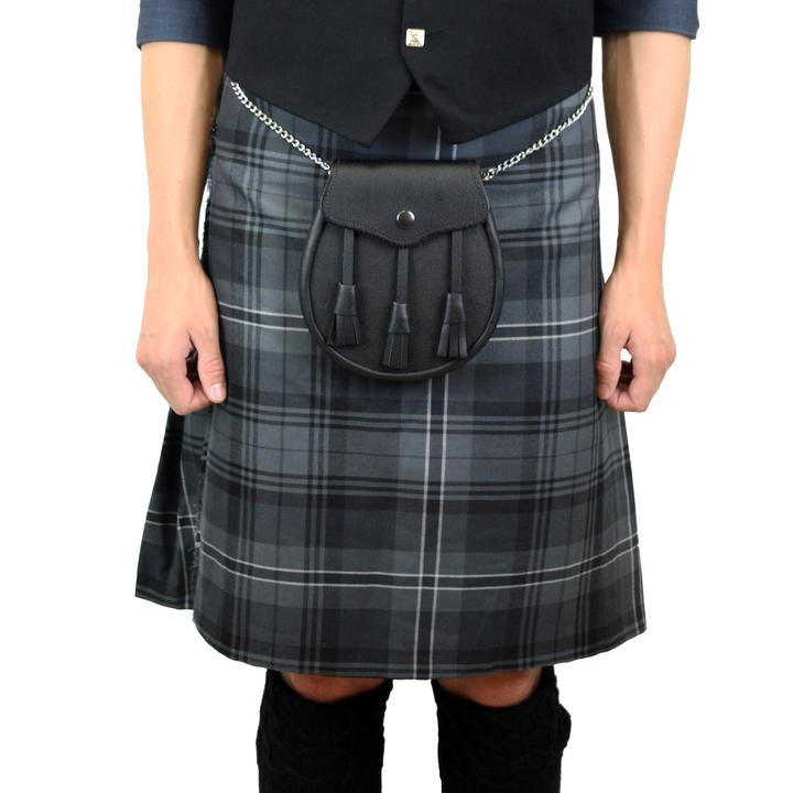 Boy's Hamilton Grey Deluxe Kilt — The Scottish and Irish Store